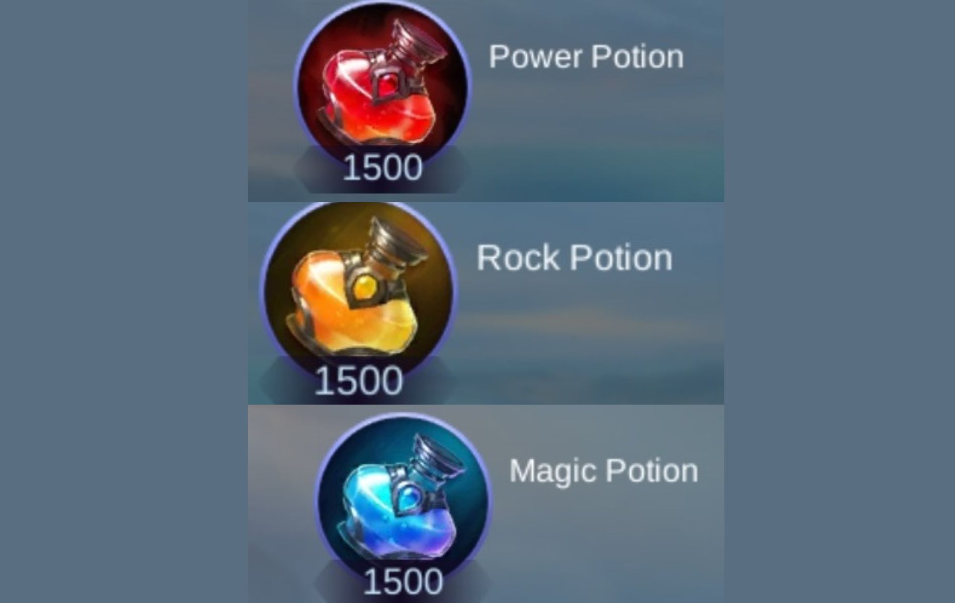4 Penjelasan Lengkap Tentang Potion di Mobile Legends - Haluan Row