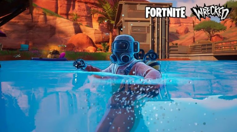 Lokasi Menemukan Oasis Pool di Fortnite - Haluan Row